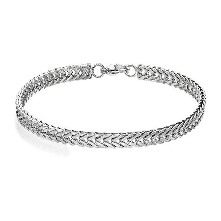 Click here for Mens Stainless Steel 8 1/2 Inch Solid Herringbone... prices
