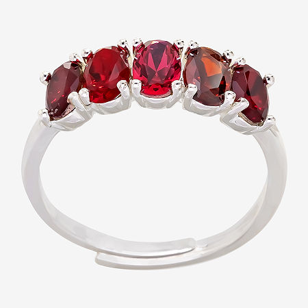 Click here for Sparkle Allure Birthstone Womens 2MM Red Cubic Zir... prices