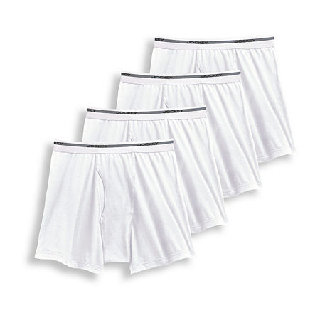 Click here for Jockey Cotton Bonus Pack Mens 4 Pack Boxer Briefs... prices