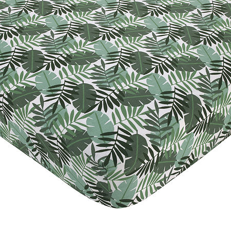 Click here for Nojo Jungle Crib Sheet  One Size  Green prices
