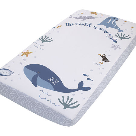 Click here for Nojo Arctic Animal Crib Sheet  One Size  Blue prices