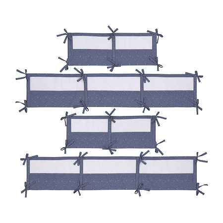 Click here for Disney Collection Crib Liner  One Size  Blue prices