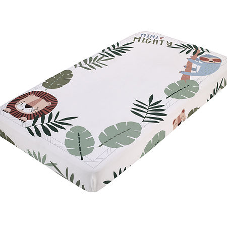 Click here for Nojo Jungle Crib Sheet  One Size  Green prices