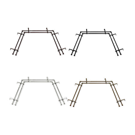 Click here for Rod Desyne Double Bay Window Rod  One Size  Silver prices
