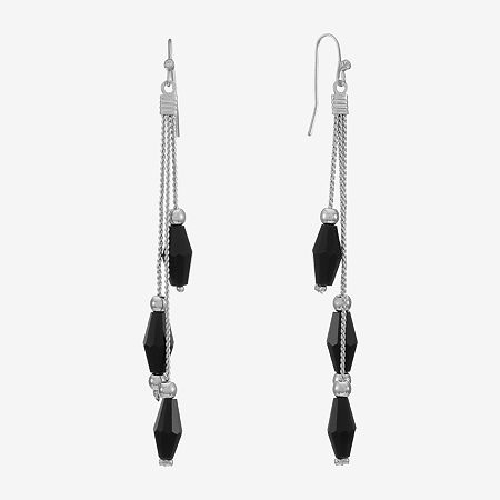 Click here for Mixit Womens Black Drop Earrings  One Size  Black prices