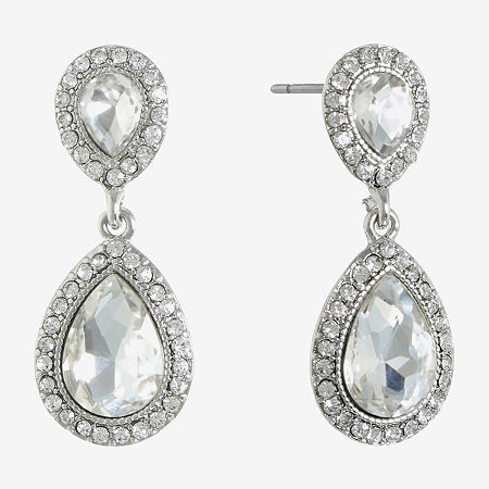 Click here for Monet Jewelry The Bridal Collection Womens Drop Ea... prices