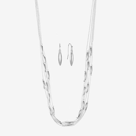 Click here for Liz Claiborne Multi-Strand Necklace And Drop Earri... prices