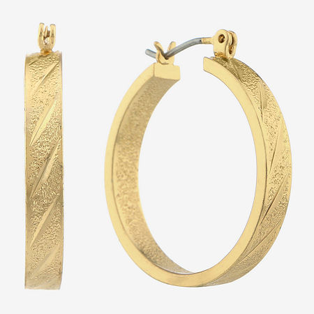 Click here for Liz Claiborne Womens 25.4mm Hypoallergenic Hoop Ea... prices