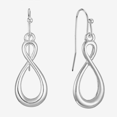 Click here for Liz Claiborne Silver Tone Womens Drop Earrings  On... prices