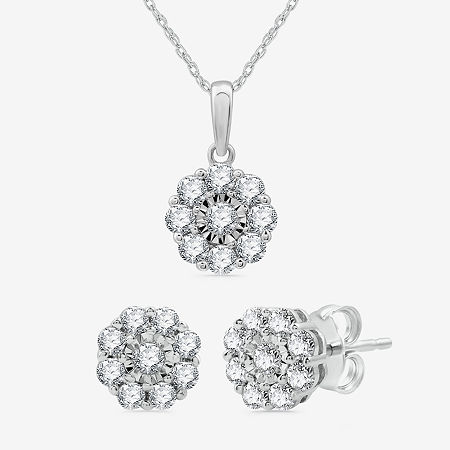 Click here for Diamond Blossom Womens 1 CT. T.W. Lab Grown White... prices