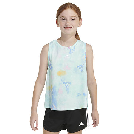 Click here for adidas Big Kid Girls Crew Neck Sleeveless Active T... prices