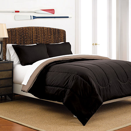 Click here for Martex Reversible Comforter Set  One Size  Brown prices