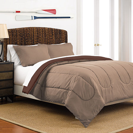 Click here for Martex Reversible Comforter Set  One Size  Brown prices