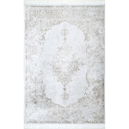 Click here for nuLoom Vintage Medallion Cantrell Fringe Area Rug... prices