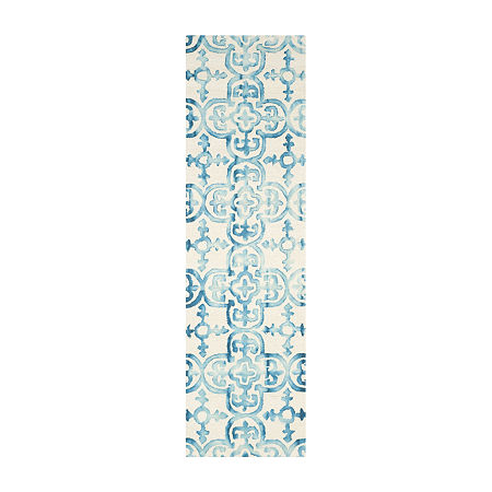 Click here for Safavieh Dip Dye Collection Danny Floral Runner Ru... prices