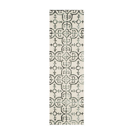Click here for Safavieh Dip Dye Collection Danny Floral Runner Ru... prices