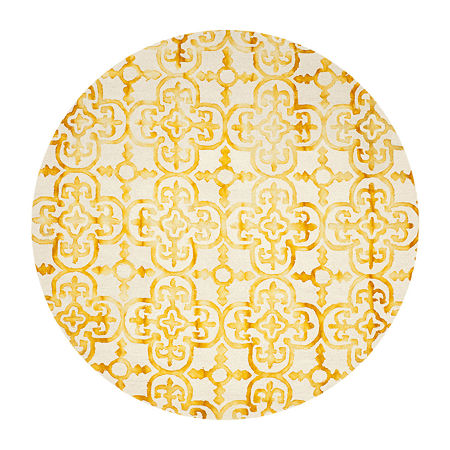 Click here for Safavieh Dip Dye Collection Danny Floral Round Are... prices
