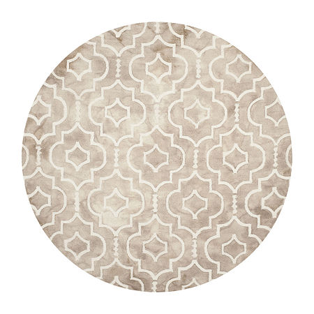 Click here for Safavieh Dip Dye Collection Devnet Geometric Round... prices