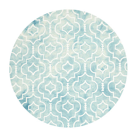 Click here for Safavieh Dip Dye Collection Devnet Geometric Round... prices