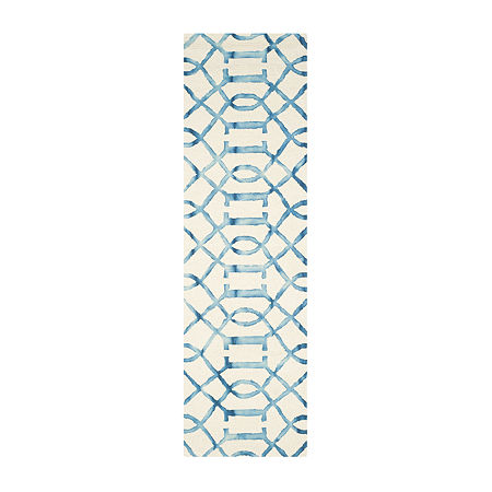 Click here for Safavieh Dip Dye Collection Diamond Geometric Runn... prices
