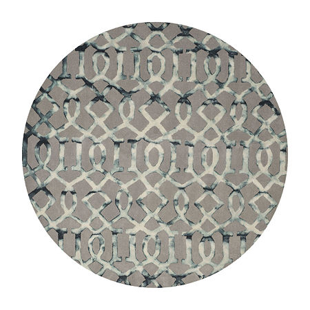Click here for Safavieh Dip Dye Collection Diamond Geometric Roun... prices