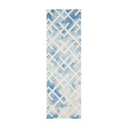 Click here for Safavieh Dip Dye Collection Earleen Geometric Runn... prices