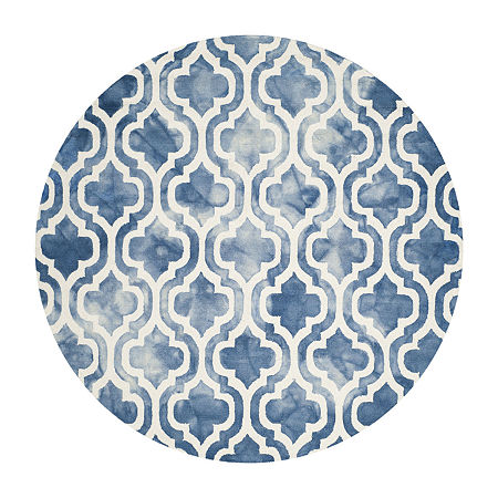 Click here for Safavieh Dip Dye Collection Elfrida Geometric Roun... prices