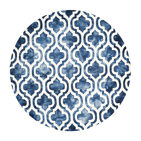 Click here for Safavieh Dip Dye Collection Elfrida Geometric Roun... prices