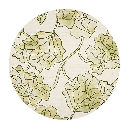 Click here for Safavieh Dip Dye Collection Erksine Floral Round A... prices