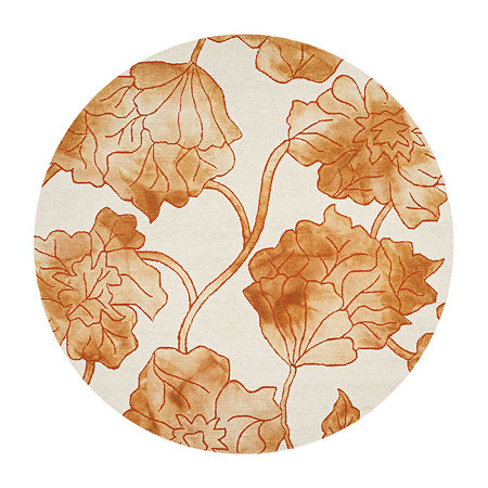 Click here for Safavieh Dip Dye Collection Erksine Floral Round A... prices