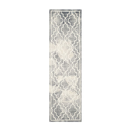 Click here for Safavieh Dip Dye Collection Jalen Geometric Runner... prices