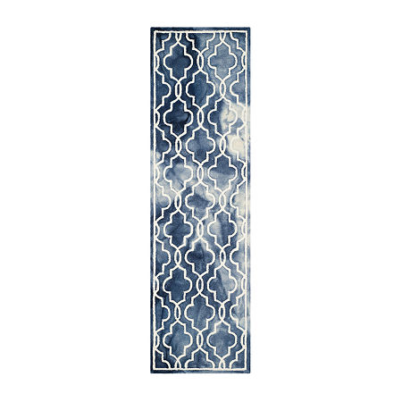 Click here for Safavieh Dip Dye Collection Jalen Geometric Runner... prices