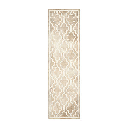 Click here for Safavieh Dip Dye Collection Jalen Geometric Runner... prices