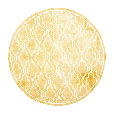 Click here for Safavieh Dip Dye Collection Jalen Geometric Round... prices