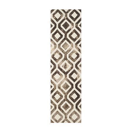 Click here for Safavieh Dip Dye Collection Lucian Geometric Runne... prices
