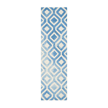 Click here for Safavieh Dip Dye Collection Lucian Geometric Runne... prices