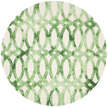 Click here for Safavieh Dip Dye Collection Maralyn Geometric Roun... prices