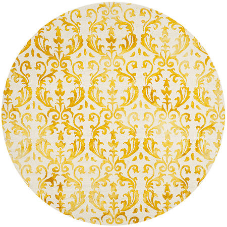 Click here for Safavieh Dip Dye Collection Mihail Floral Round Ar... prices