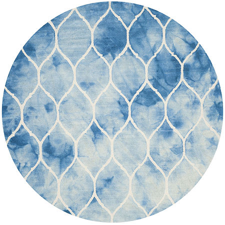 Click here for Safavieh Dip Dye Collection Nick Geometric Round A... prices