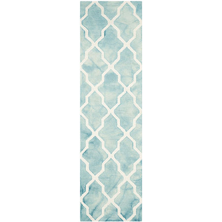 Click here for Safavieh Dip Dye Collection Petra Geometric Runner... prices
