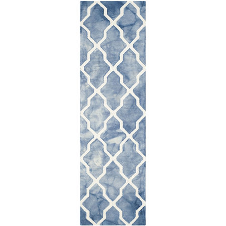 Click here for Safavieh Dip Dye Collection Petra Geometric Runner... prices
