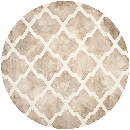 Click here for Safavieh Dip Dye Collection Petra Geometric Round... prices