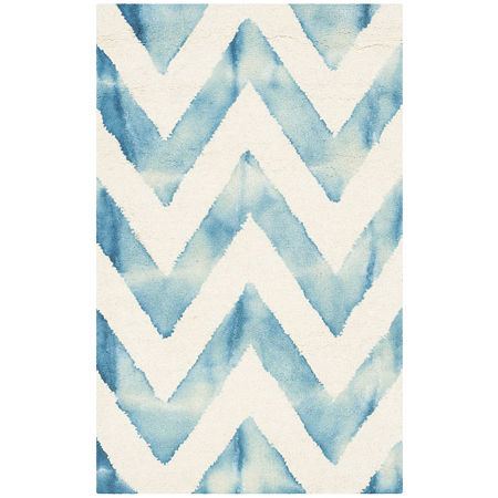 Click here for Safavieh Dip Dye Collection Ronnie Chevron Area Ru... prices