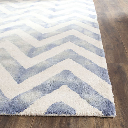 Click here for Safavieh Dip Dye Collection Ronnie Chevron Square... prices