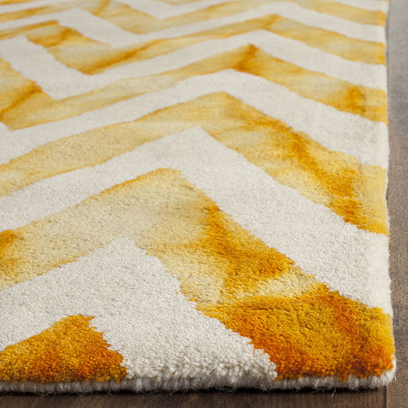 Click here for Safavieh Dip Dye Collection Ronnie Chevron Square... prices