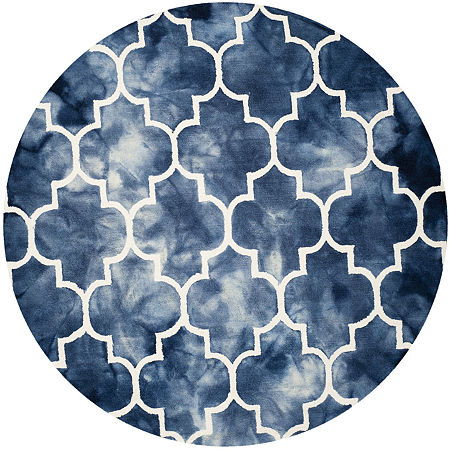 Click here for Safavieh Dip Dye Collection Sierra Geometric Round... prices