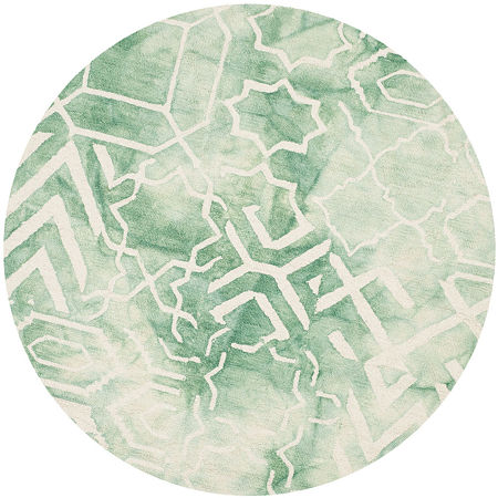 Click here for Safavieh Dip Dye Collection Venice Chevron Round A... prices