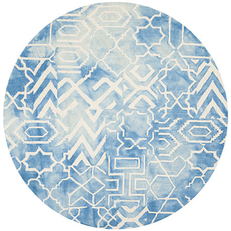 Click here for Safavieh Dip Dye Collection Venice Chevron Round A... prices
