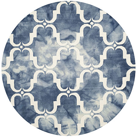 Click here for Safavieh Dip Dye Collection Wendell Geometric Roun... prices