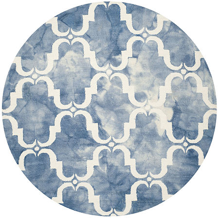 Click here for Safavieh Dip Dye Collection Wendell Geometric Roun... prices